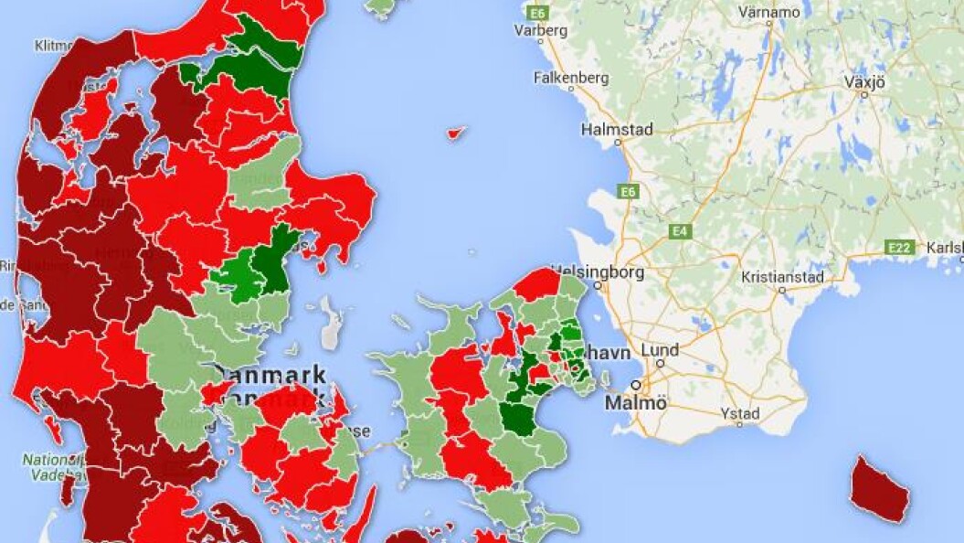 Danmarkskort: Sådan flytter danskerne | Bornholm | DR