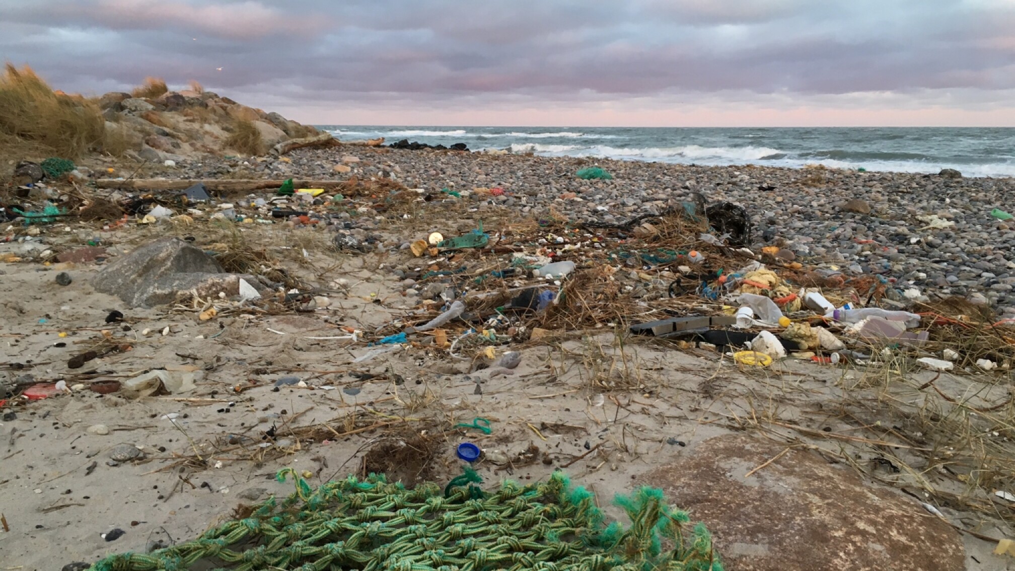 Stranden i Skagen er fyldt med skrald | Nordjylland | DR