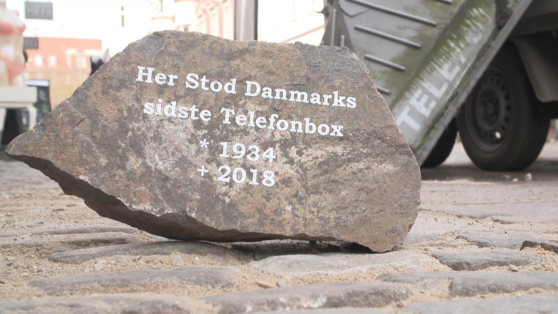 Her forsvinder landets sidste telefonboks | Indland | DR