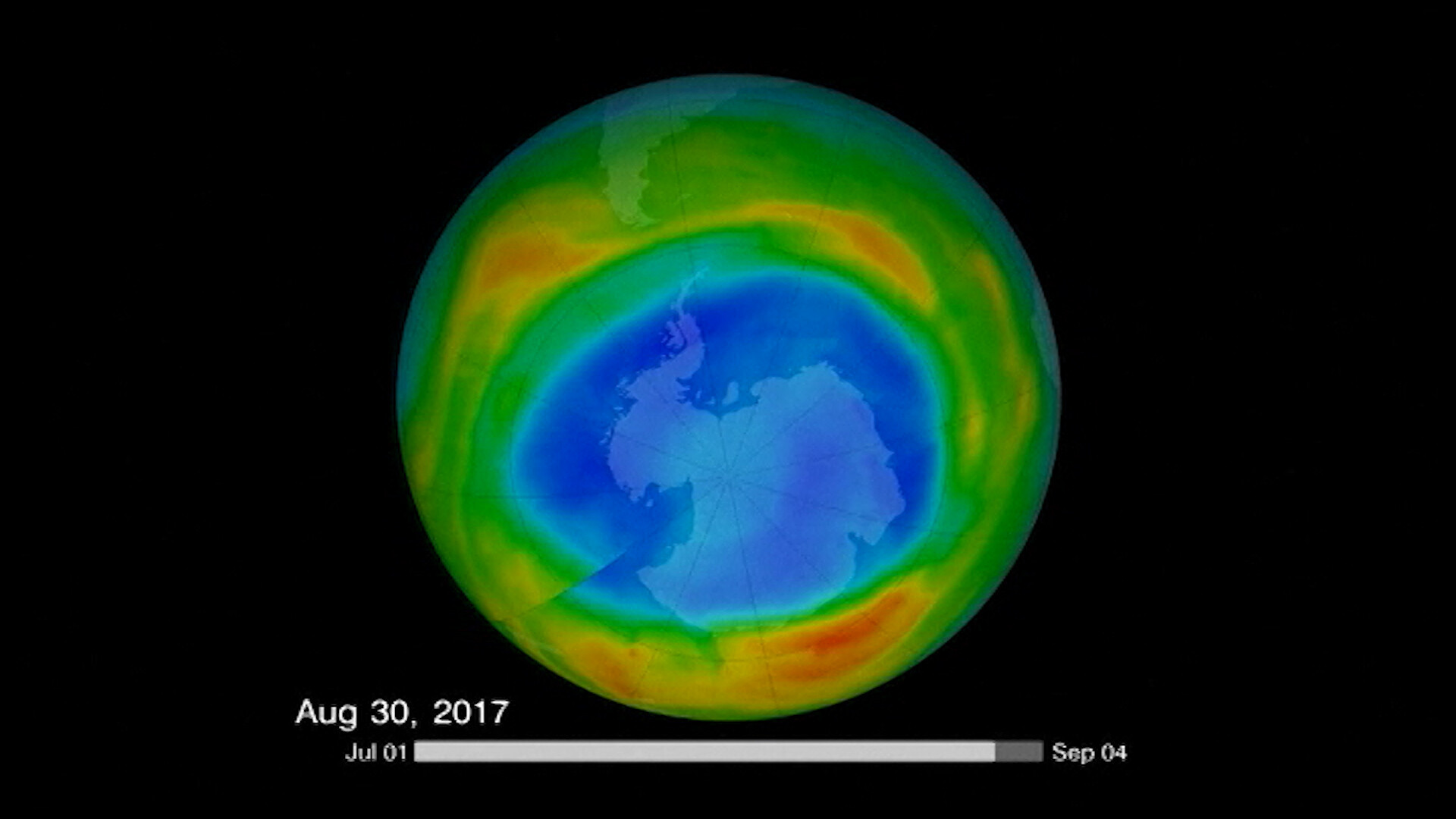 Varm luft skrumpede ozon-hullet i 2017 | Viden | DR