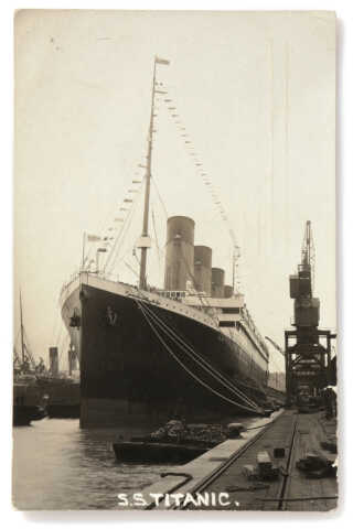Dansk Titanic-postkort blev solgt for 26.000 kroner | Historie | DR
