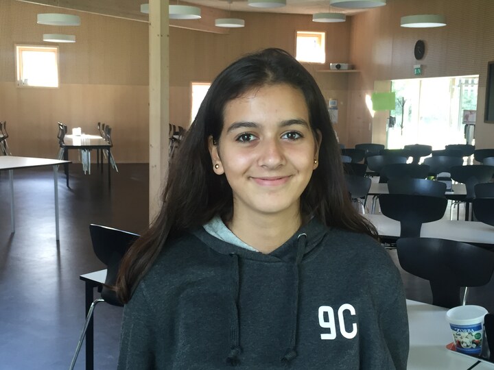 Nora er en af de få nydanske elever på efterskole | Indland | DR