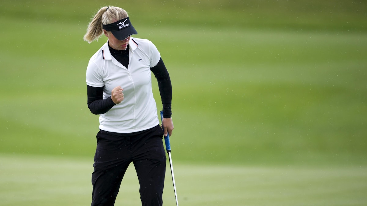 Dansk Golfkvinde Fører Suverænt I Sverige Golf Dr