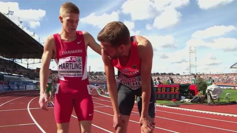 VIDEO Hartling færdig ved EM efter flot løb | Atletik | DR