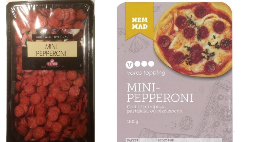 Metalstykker fundet i mini-pepperoni - smid produktet ud | Indland | DR