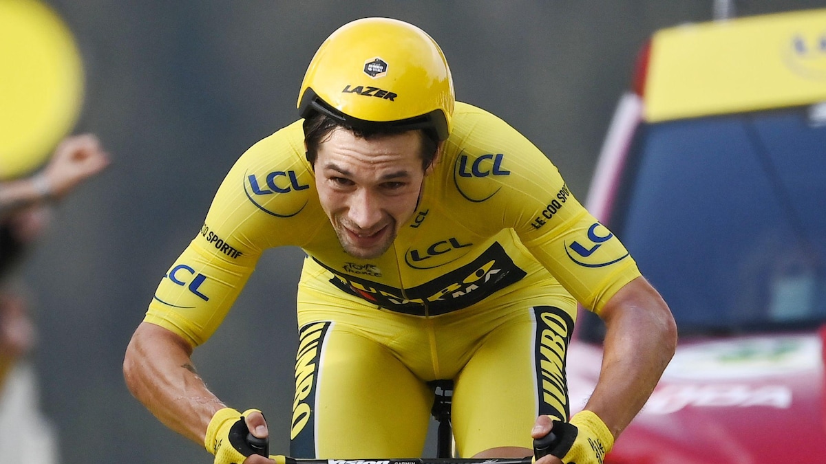 Slagen Roglic kneb en tåre: 'Det var ikke, hvad jeg håbede' | Tour de ...