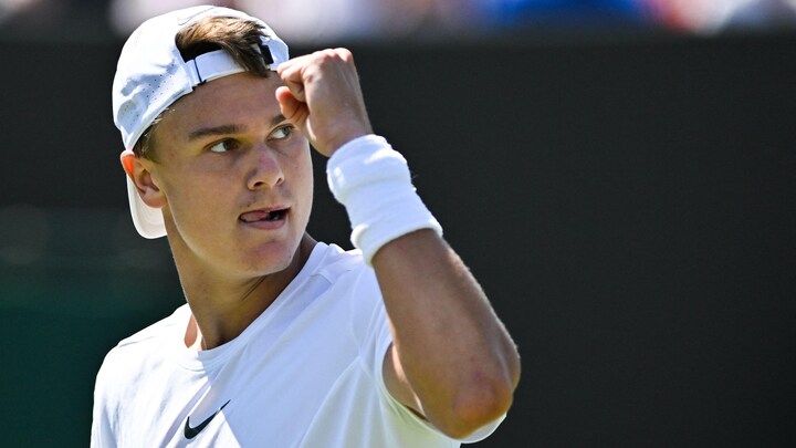 Rune ræser videre i London: Nedkæmper spanier i tre sæt | Wimbledon | DR