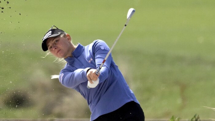 Emily Pedersen napper sjetteplads i saudiarabisk golfturnering | Kort ...