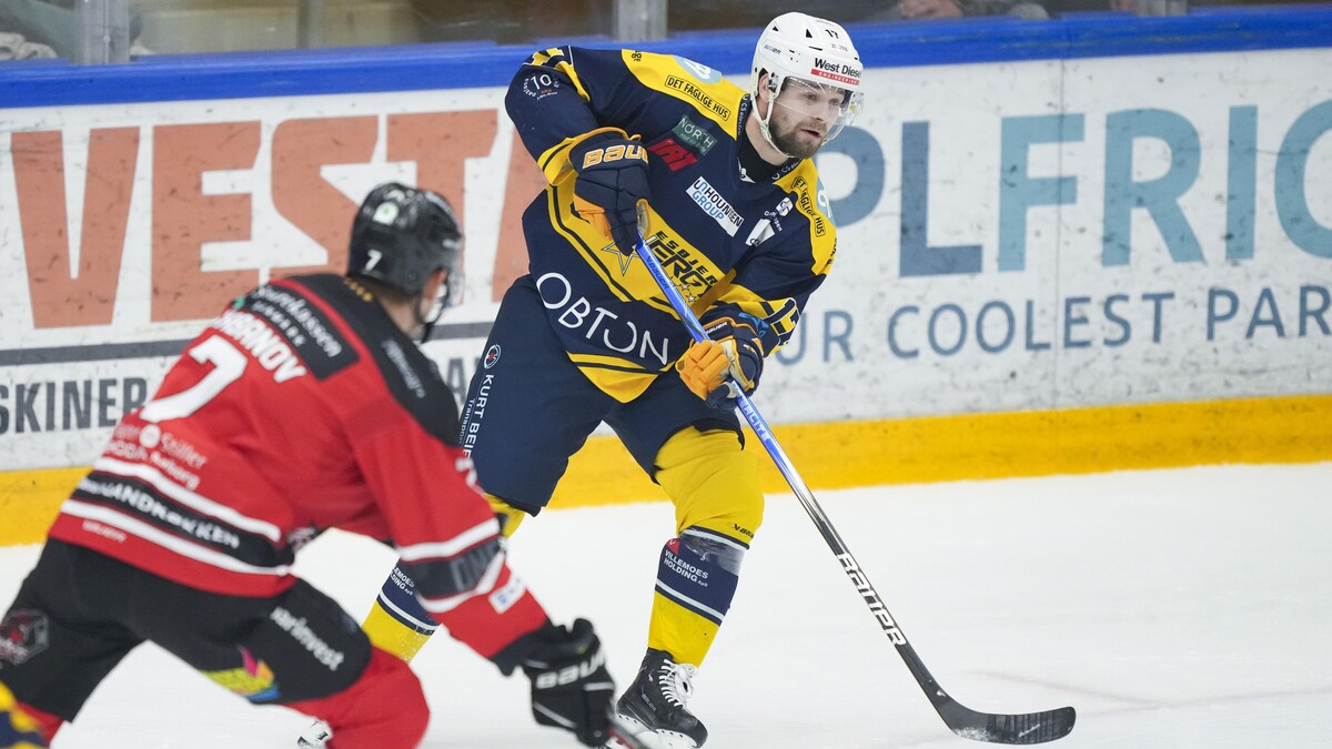 Ny regel om brug af halsbeskytter overholdes ikke i dansk ishockey | Ishockey | DR