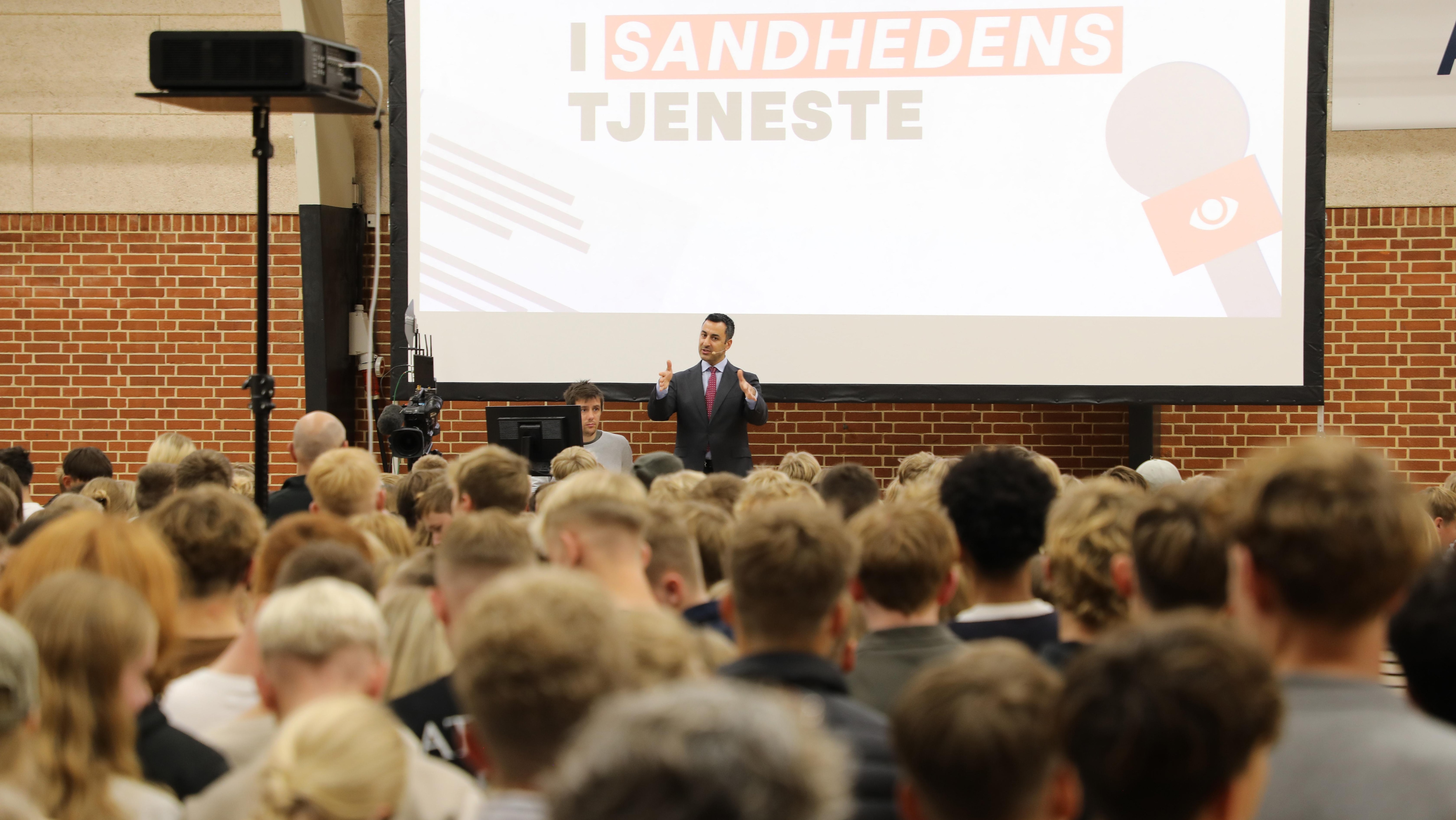 ’I Sandhedens Tjeneste’ besøgte Tønder: ’Vi tager de unge seriøst ...