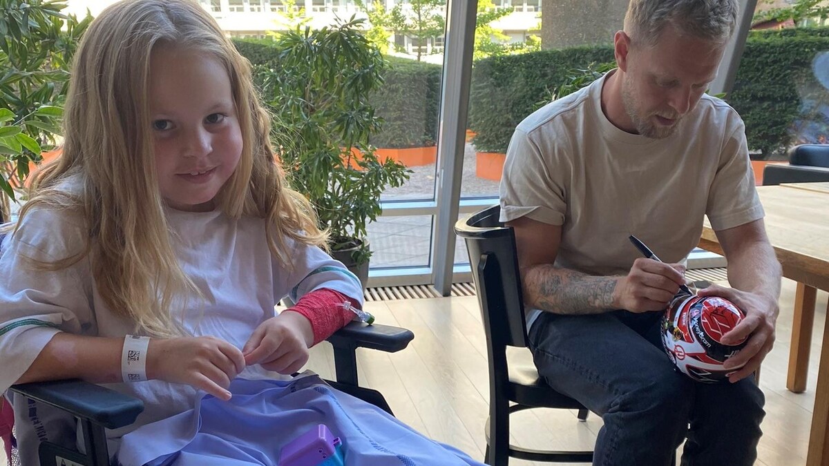 Anna blev slemt forbrændt - midt i krisen fandt familien et frirum. Nu ...