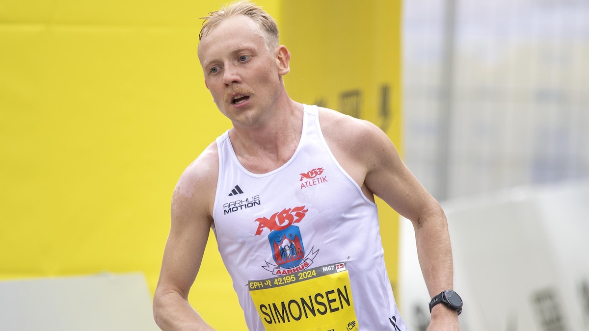 Simonsen smadrer dansk rekord på halvmaraton | Atletik | DR