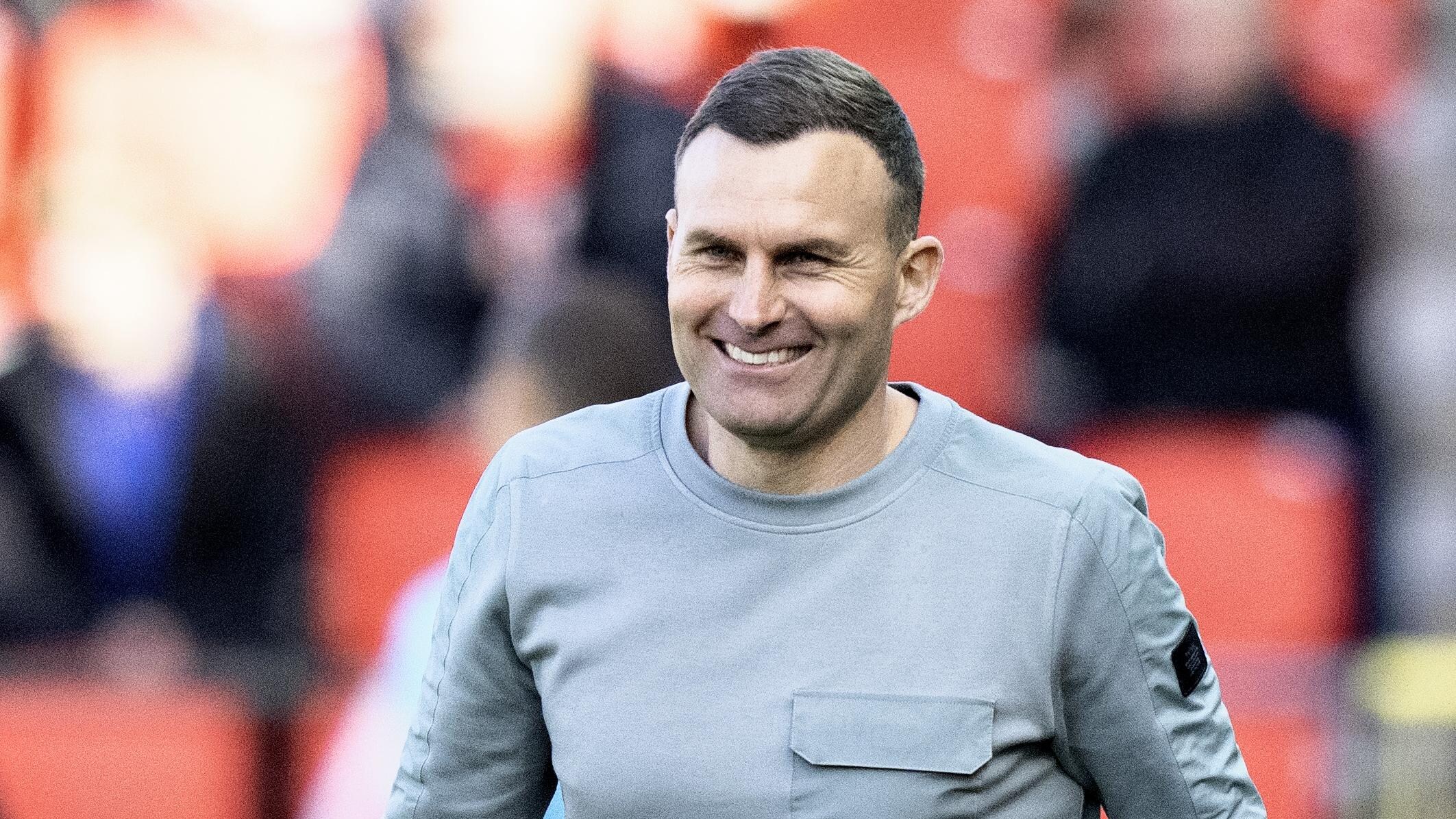 AaB præsenterer Kristoffer Wichmann som ny cheftræner | Superliga | DR