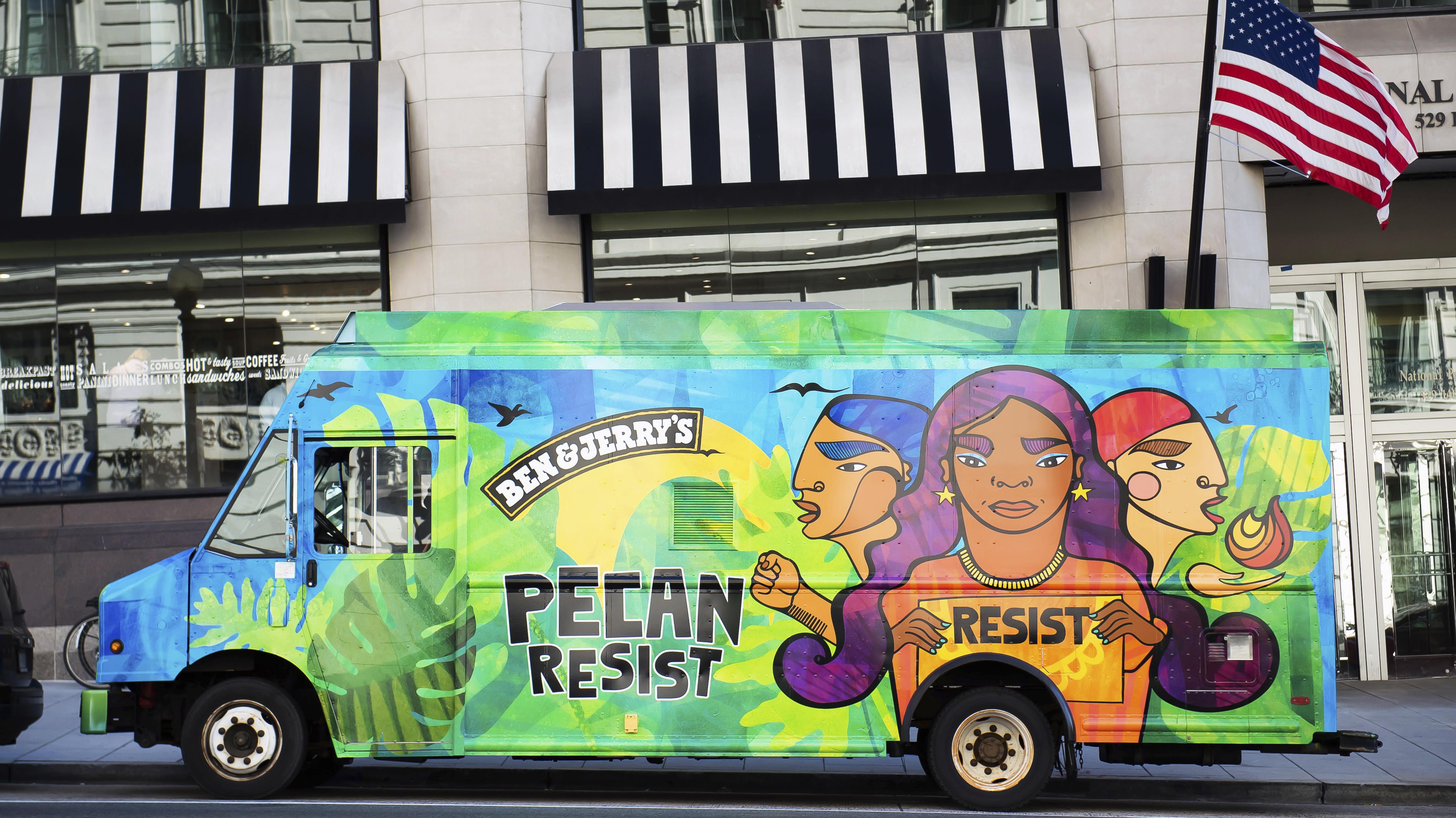 Ben fra Ben & Jerry's anholdt for Gaza-protest i Kongressen | Udland | DR