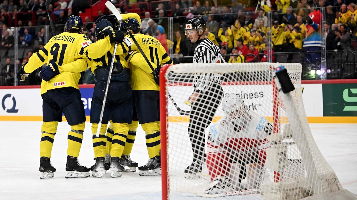 Svenske stjerner spolerer Danmarks bronzedrøm | Ishockey | DR