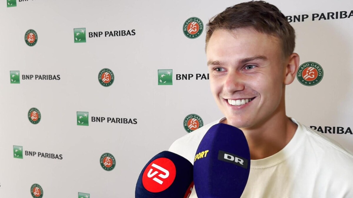 Holger Rune efter ny gyser: 'Jeg kan godt lide at lege med ilden' | Tennis | DR