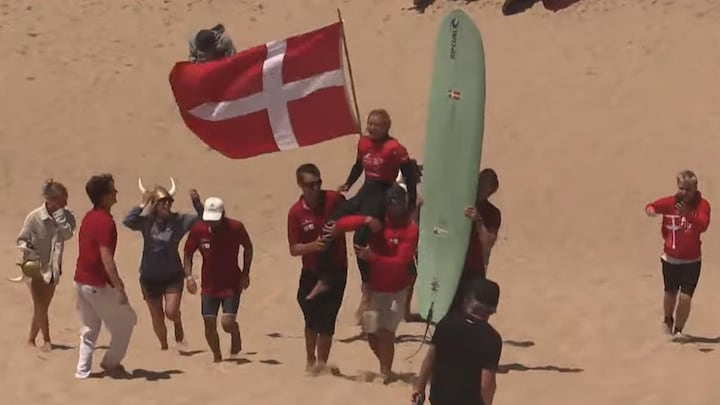 Thilde Sofie vinder første danske EM-guld nogensinde i surfing | Sport | DR