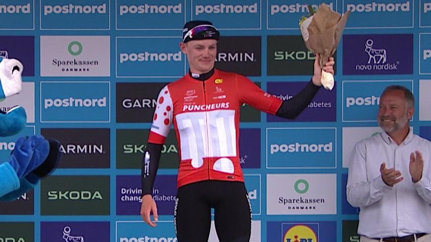 Ung dansker vælter sig i trøjer: 'Det største, jeg har oplevet' | PostNord Danmark Rundt | DR