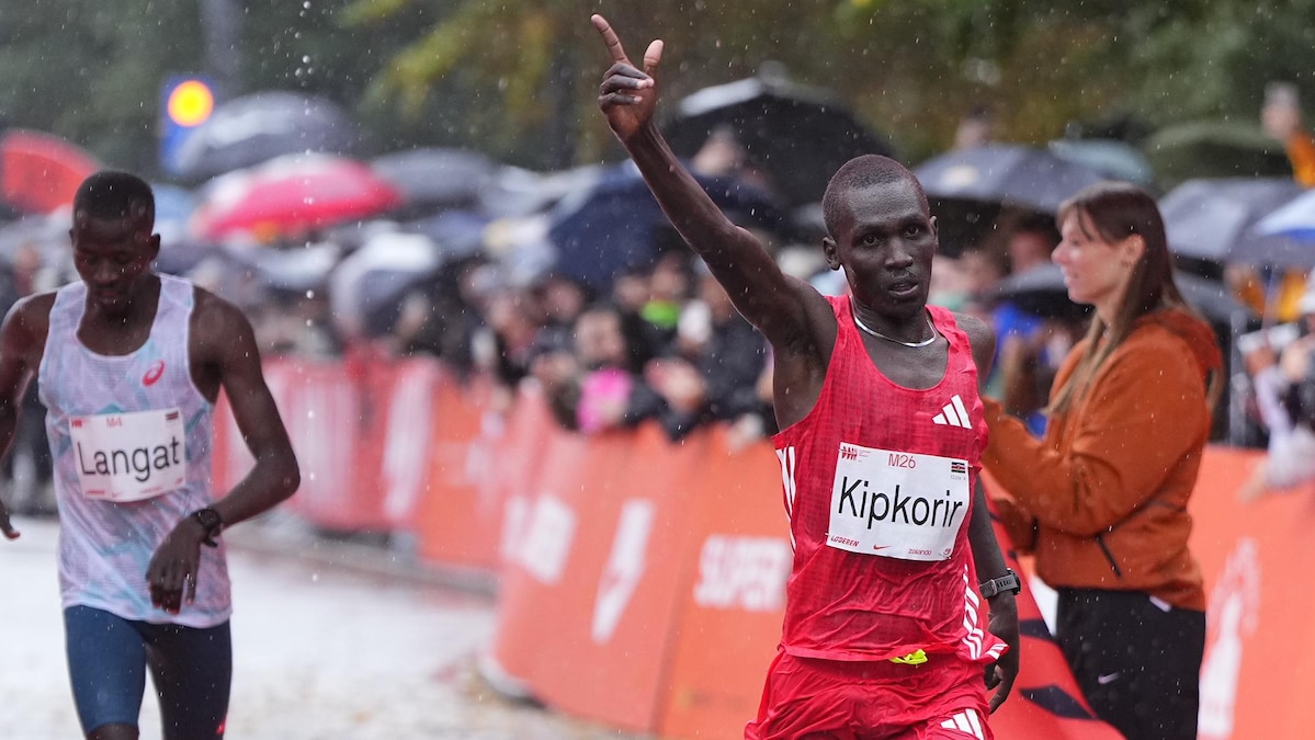 Styrtet kenyaner æder smerten og vinder i stort drama | Sport | DR