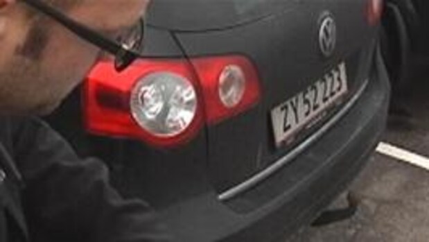 Kopierede nummerplade med printer | Indland | DR