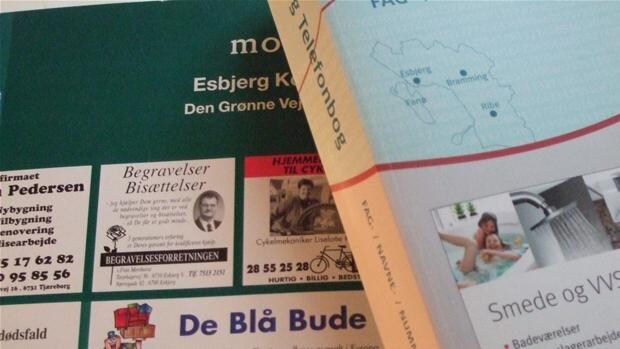 Naturfredningsforening: Afskaf telefonbogen | Syd- og Sønderjylland | DR