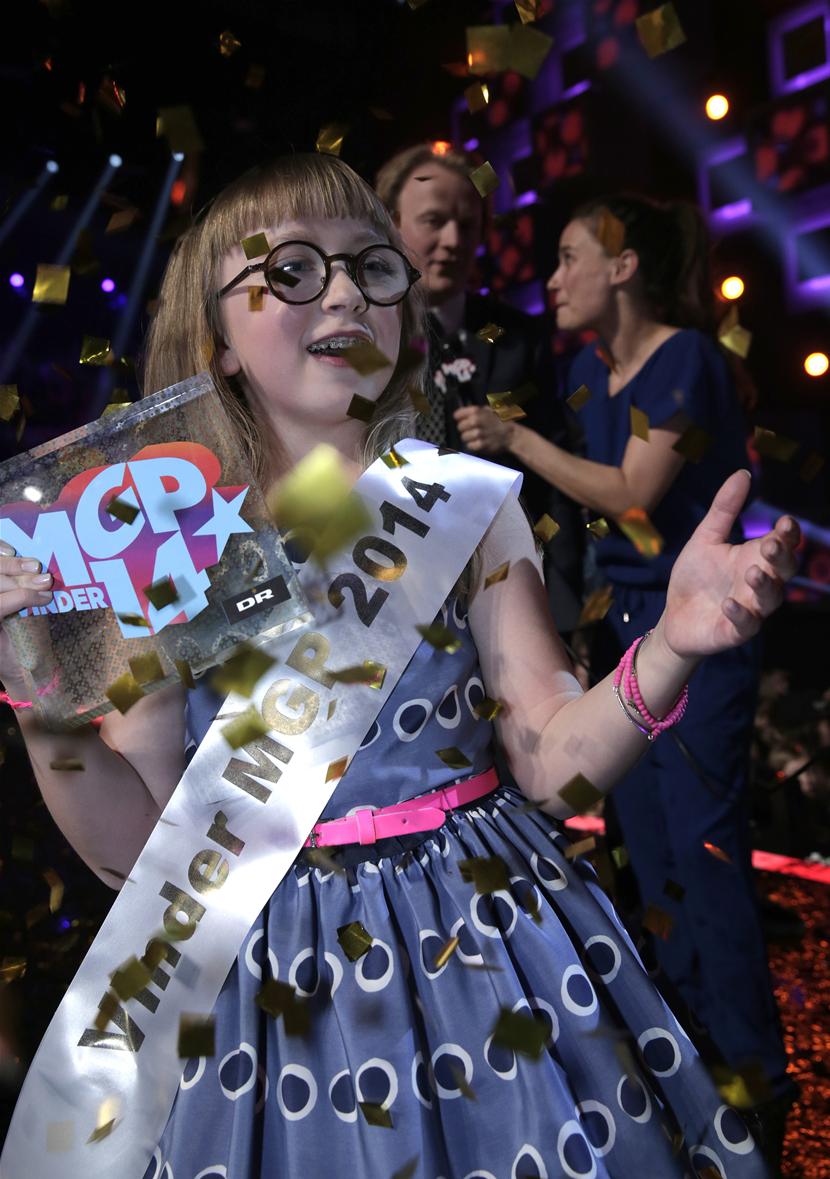 Emma Pi vinder MGP 2014 med sangen 'Du ser den anden vej' | Presse | DR