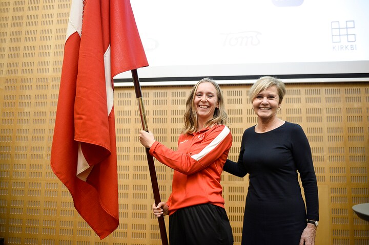 Speedskateren Elena Rigas skal være fanebærer til OL | Ligetil | DR