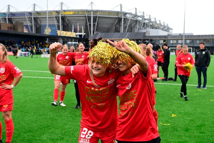 FC Nordsjællands kvinder vinder deres første danske mesterskab | A-liga ...