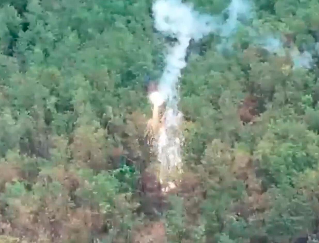 Ukraines 'dragedroner' kaster flydende jern over russiske positioner ...