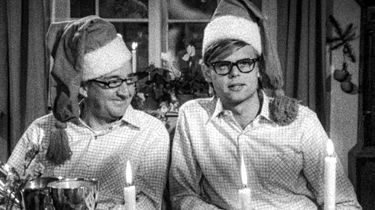 Julegensyn: Dengang Buster Larsen og Ulf Pilgaard var juleassistance ...