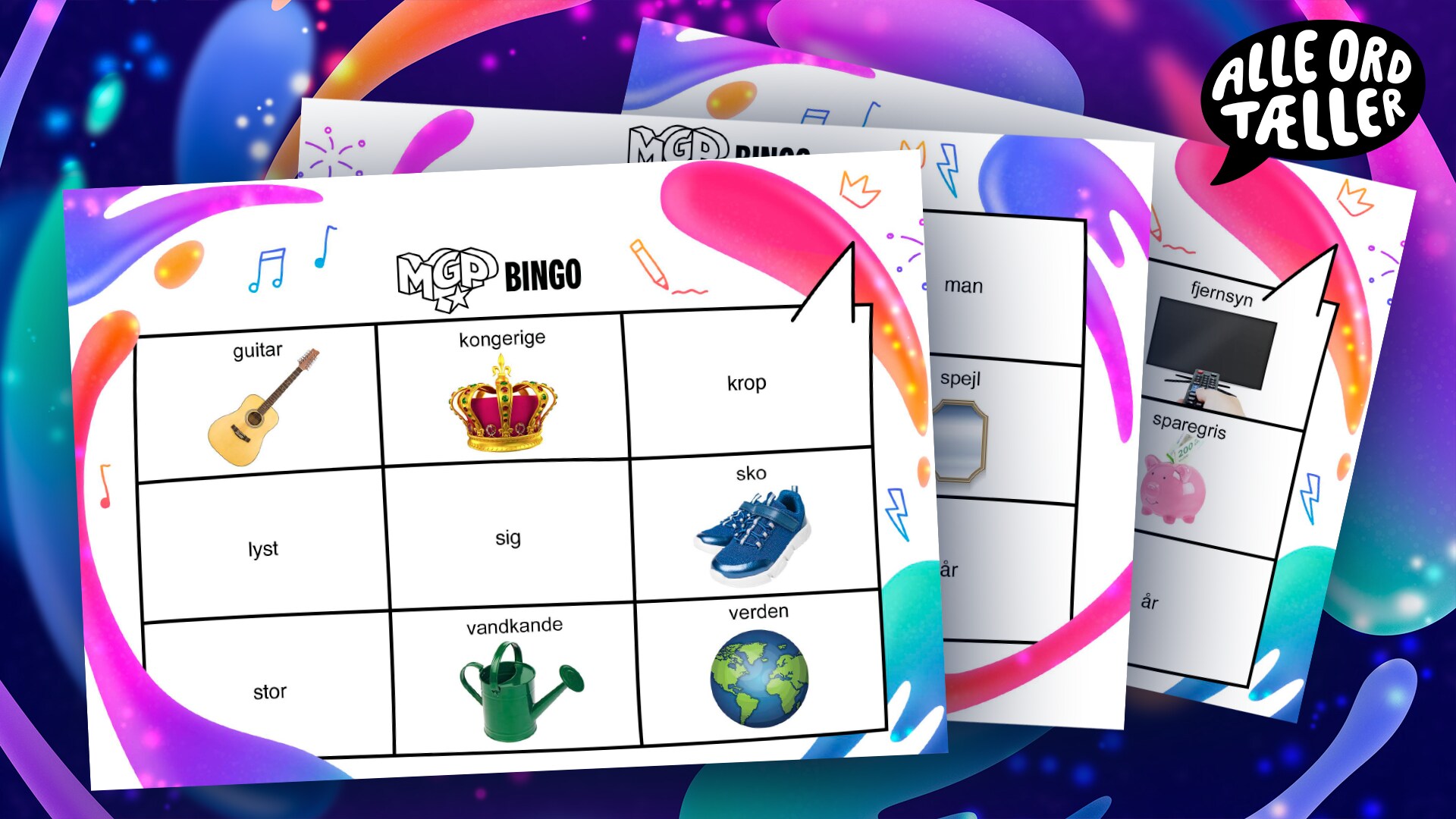 Spil MGP-musikbingo i indskolingen | Musik | DR