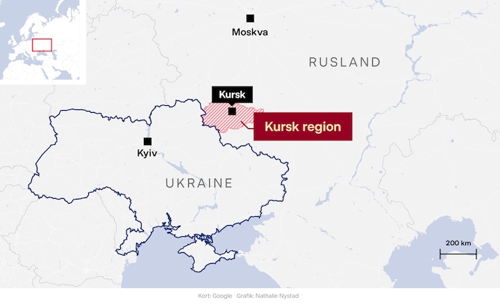 Rusland: 800 kvadratkilometer af Kursk er tilbageerobret | Nyheder | DR