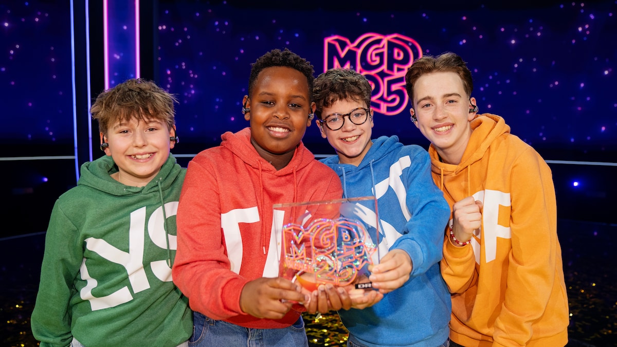 Mange havde lyst til at hop': Drengegruppen Tempo vandt det 25. MGP i ...