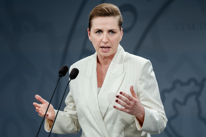 Mette Frederiksen: Ikke en 'retvisende måde, vicepræsidenten omtaler ...