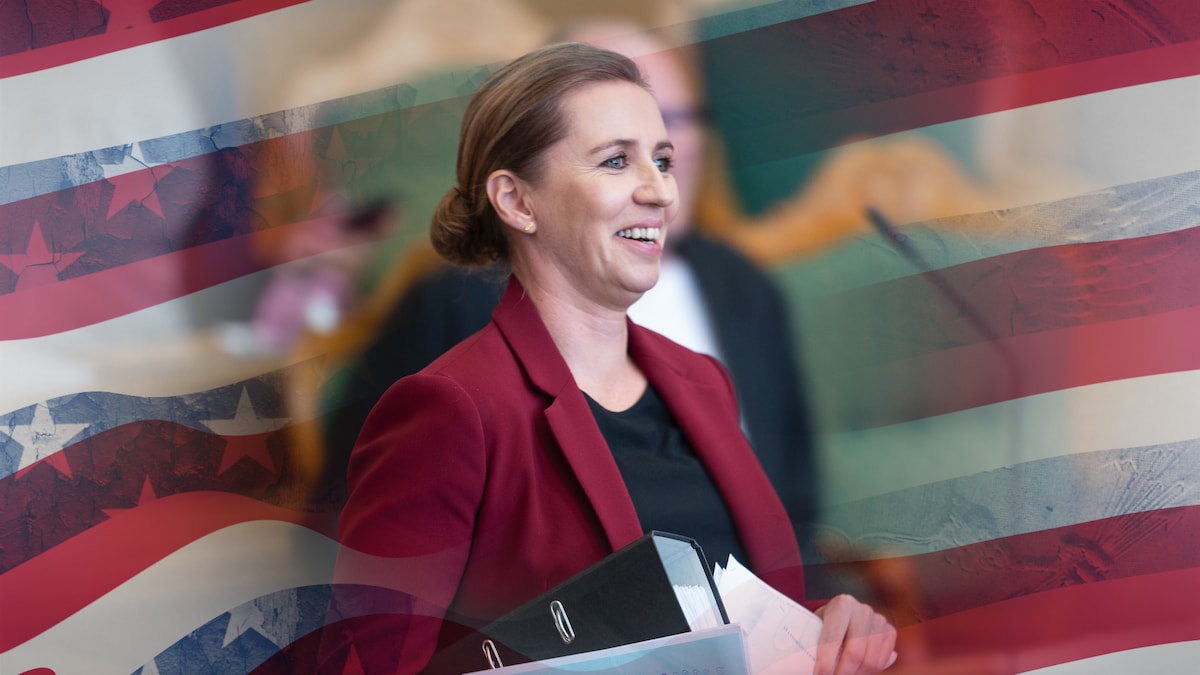 Morgenpost fra USA: I USA deles lige nu en video af Mette Frederiksen, der griner af Trumps ...