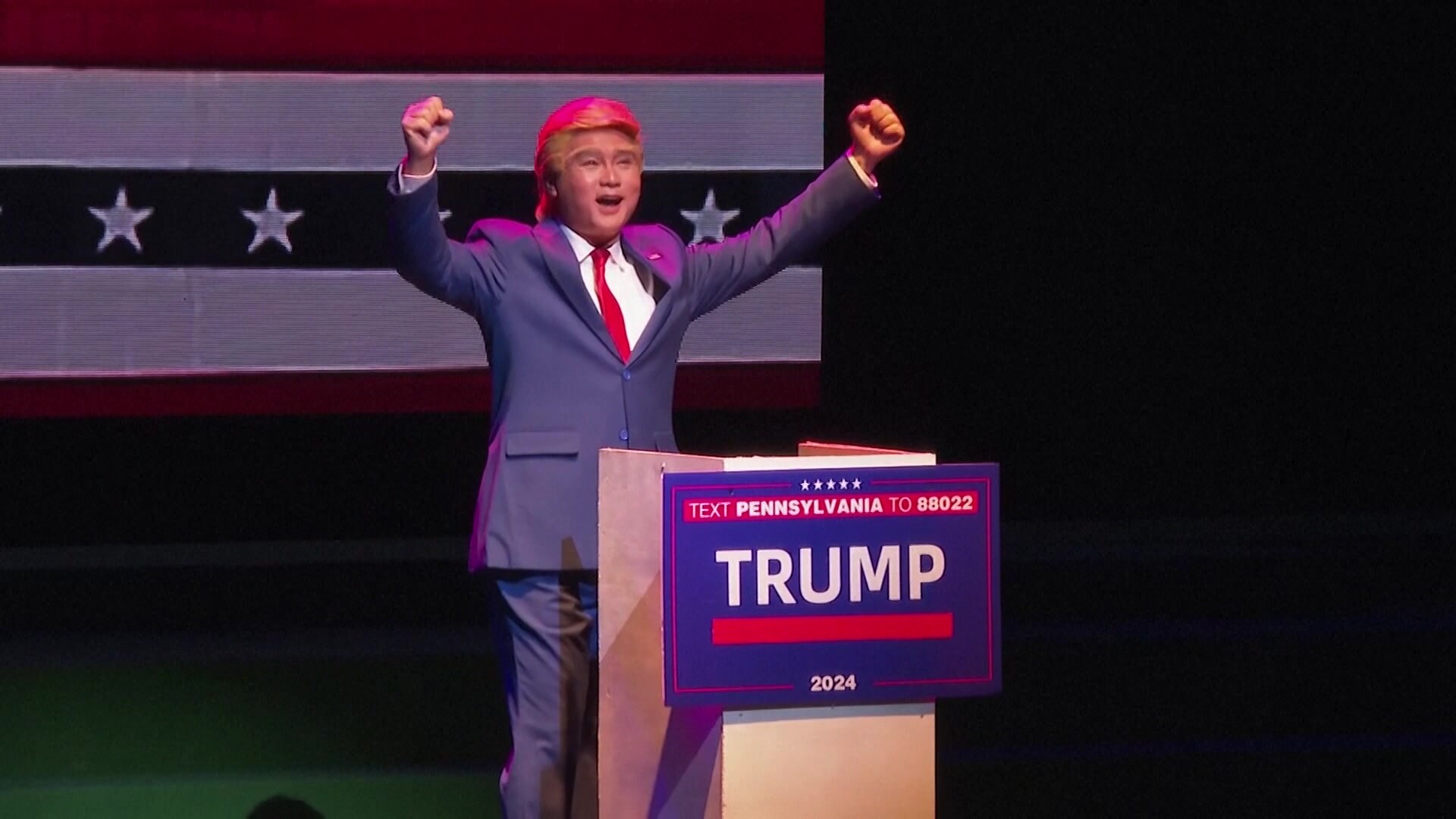 Trump-opera i Hongkong får publikum til at skraldgrine | Udland | DR