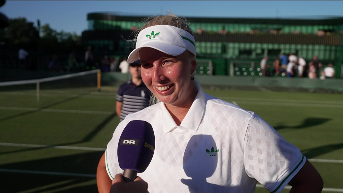 En træt Tauson? Double-succes er intet problem | Wimbledon | DR