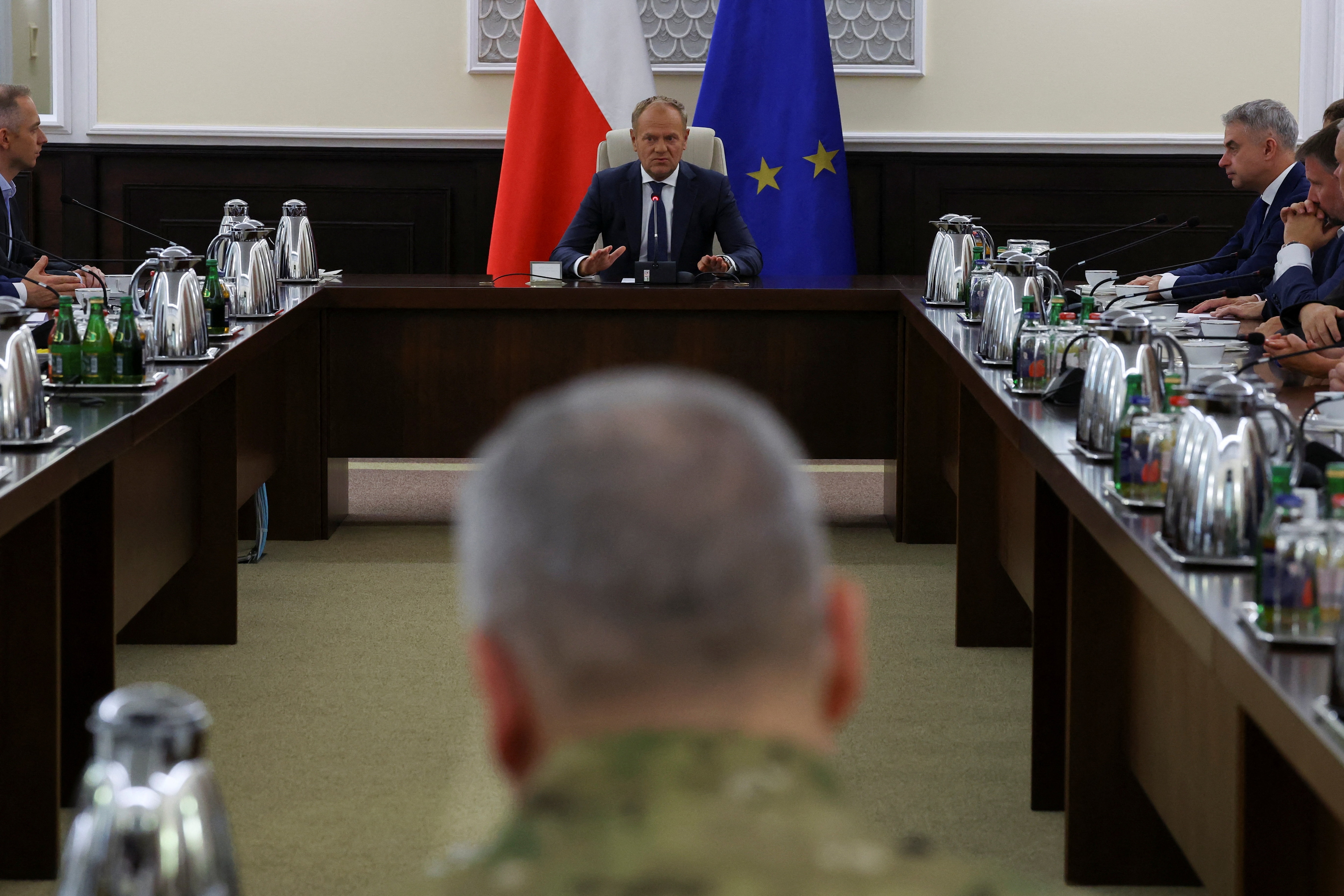 Polen har nedskudt et 'stort antal' russiske droner i nat | Udland | DR