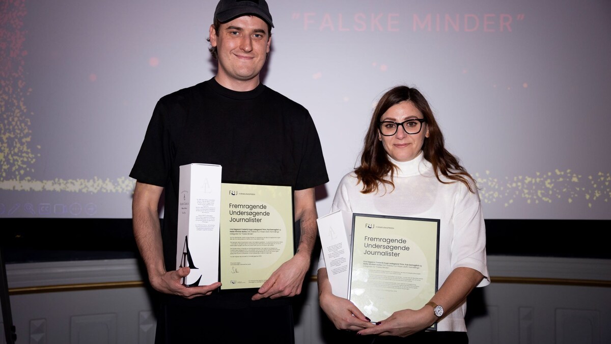Undersøgende journalister hædrer DR for at formidle ’Falske minder ...
