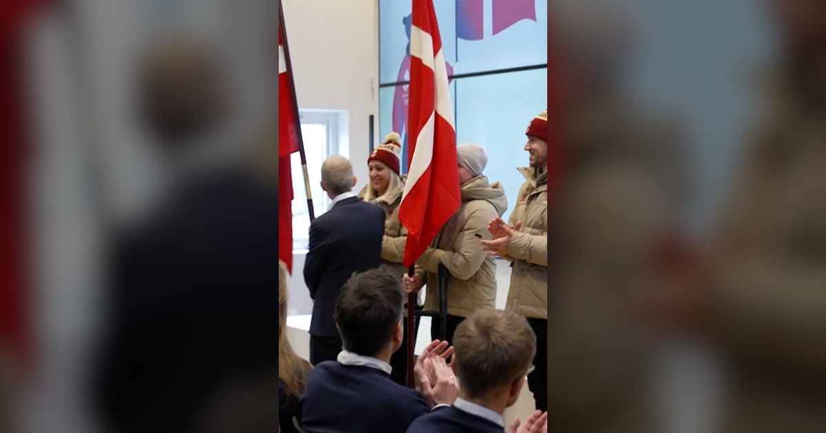'Helt surrealistisk': Stolte danske OL-fanebærere | Sport | DR