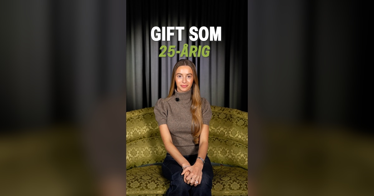 Hannah brød normen: Gift som 25-årig | P3 | DR