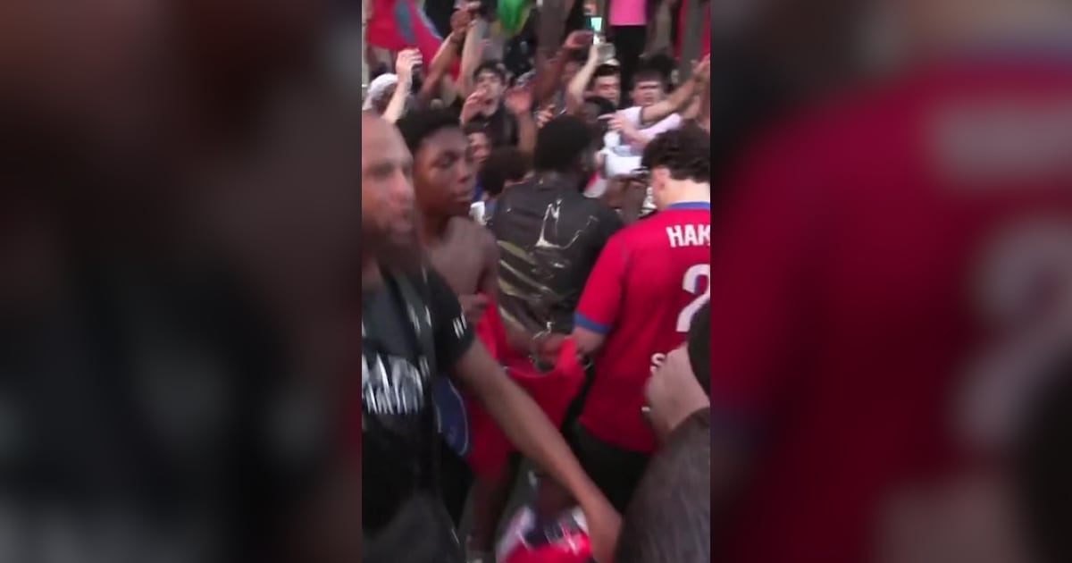 Fest i Paris’ gader efter Champions League-triumf | Sport | DR