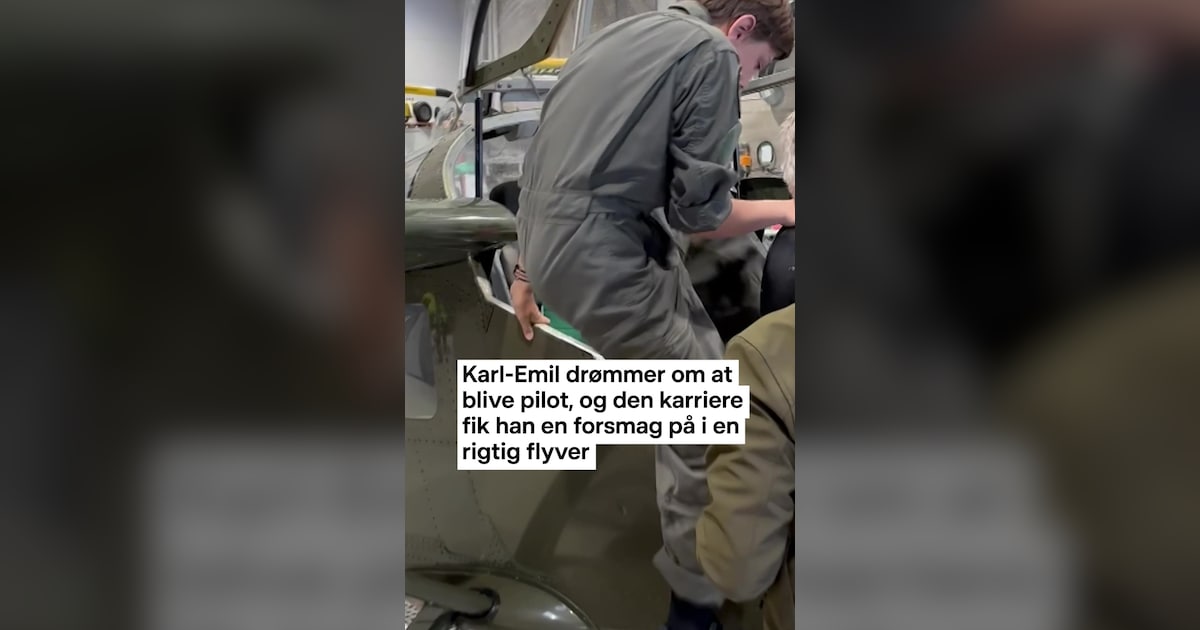 Karl-Emils drøm fik luft under vingerne | Indland | DR