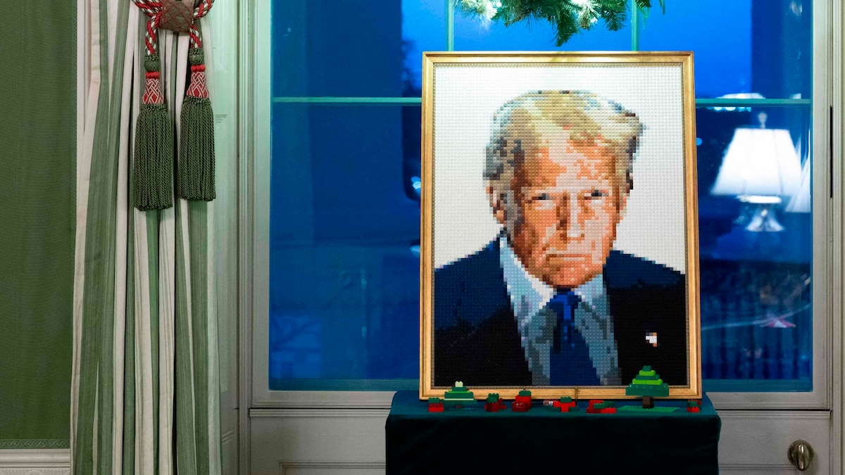 Trump i Lego og udsat for attentat: Årets julepynt er kommet op i Det ...