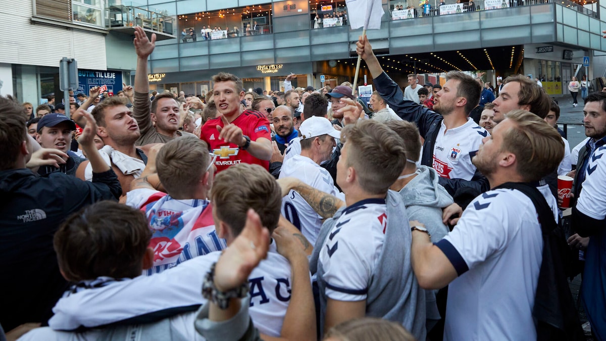 I Aarhus vil man lukke populær festgade i tilfælde af guld | Fodbold | DR