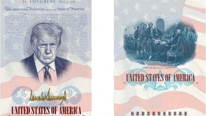 USA vil udstede pas med Trumps billede | Nyheder | DR