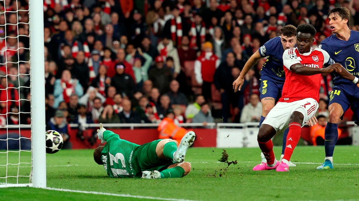 Saka sender Arsenal i Champions League-finalen | Fodbold | DR