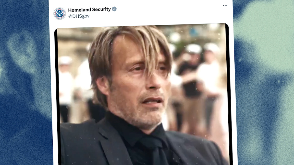 Ministerie i Trumps USA har delt en video med Mads Mikkelsen: Nu vil ...