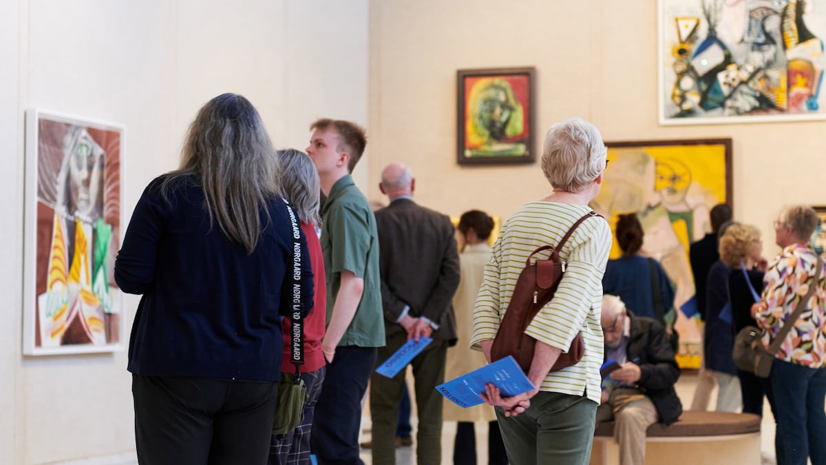 Picasso-feberen har ramt: Folk strømmer til udstilling | Indland | DR