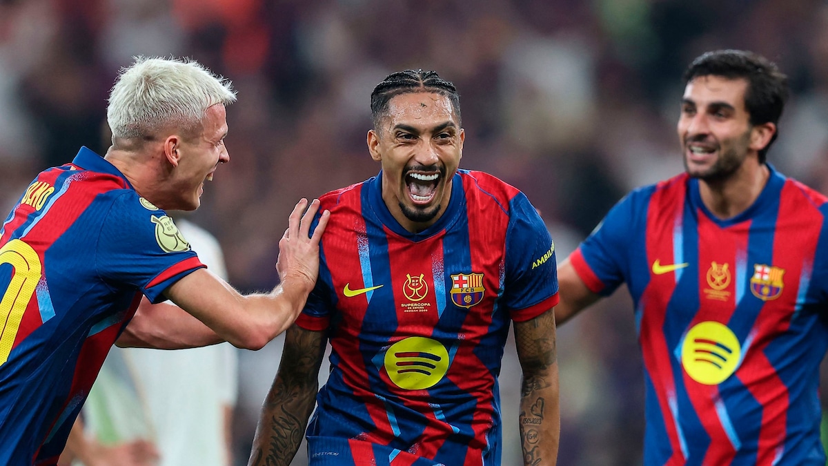 Barcelona afværger store Real Madrid-chancer og vinder Super Cup ...